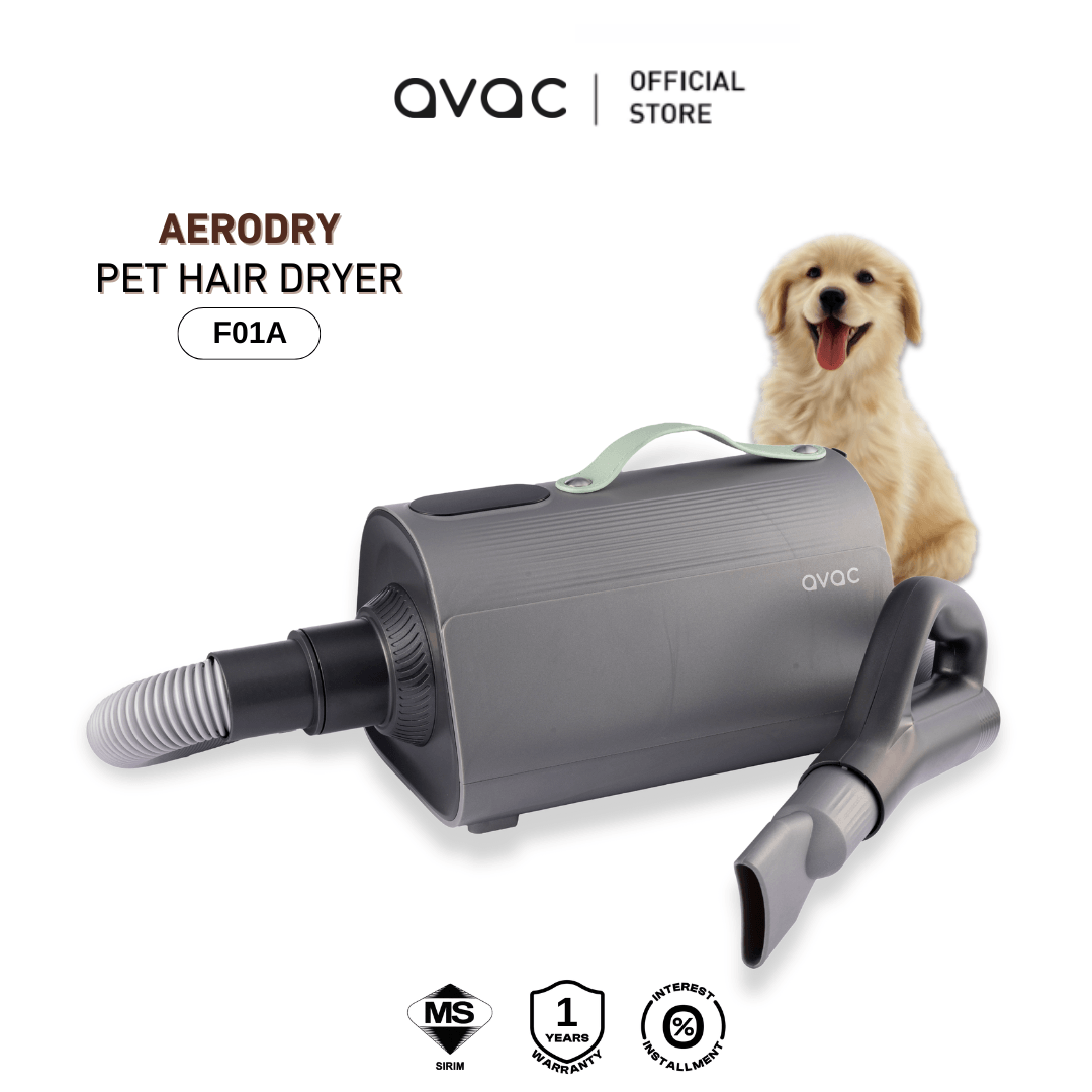 Avac Pet Hair Force Dryer F01A - AeroDry Advanced Pet Hair Drying Syst ...