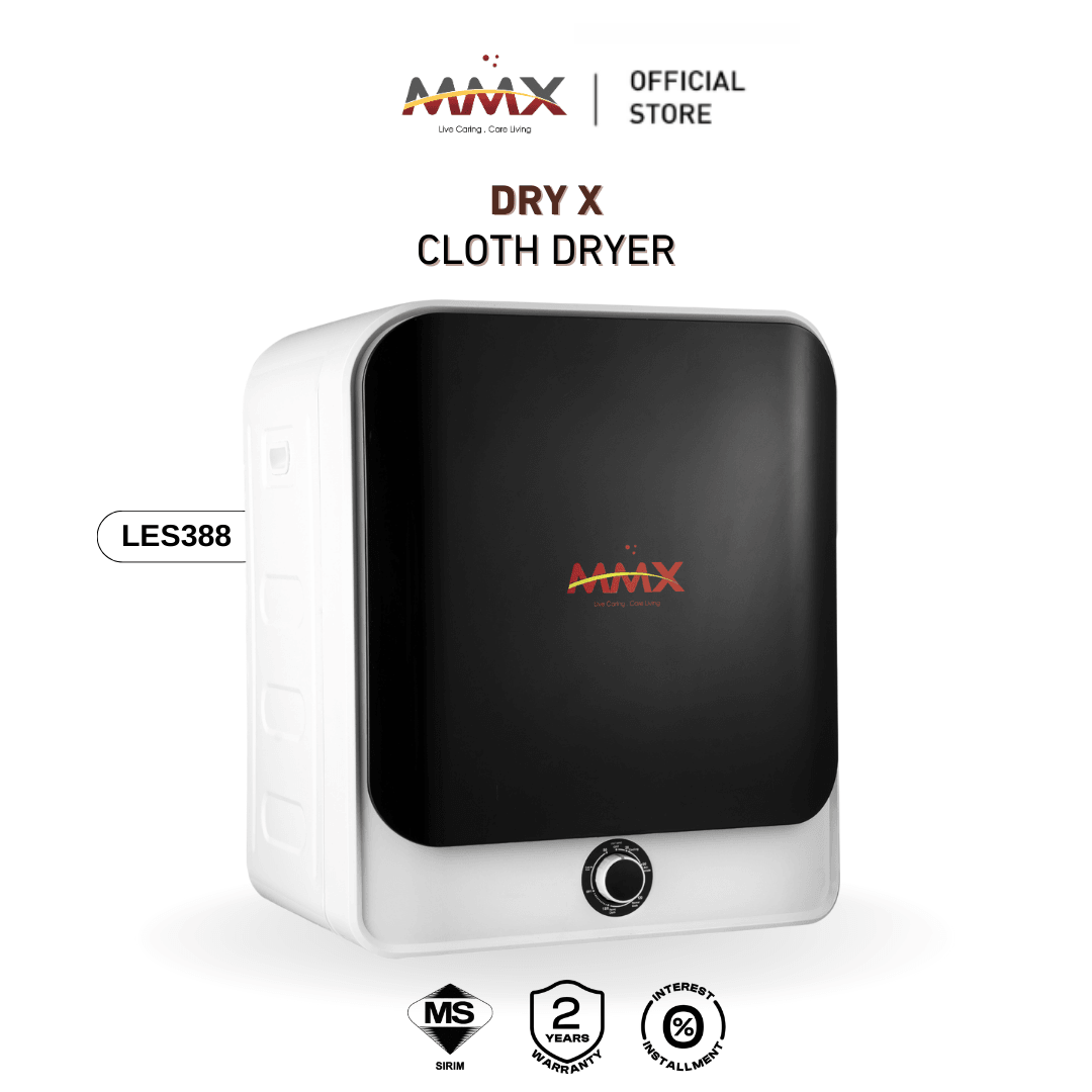 MMX DryX 4.5kg Clothes Dryer: 3D Dynamic Drying Solution (LES388) – MMXMALL