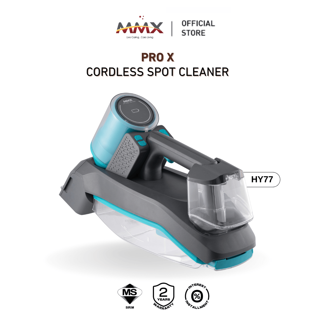 MMX SpotClean ProX Ultimate Cordless Portable Spot Sofa Cleaner with B ...