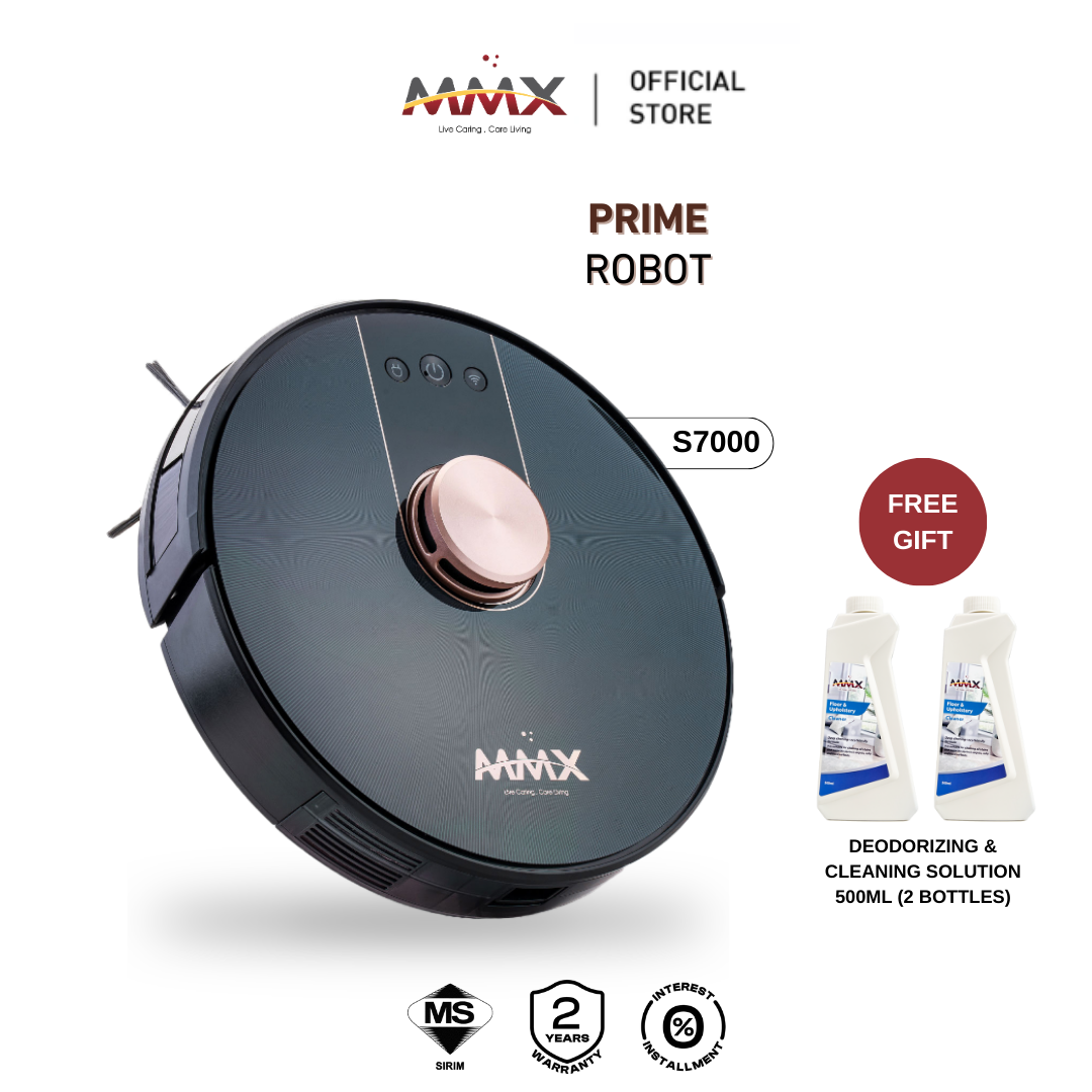 MMX Prime S7000 Wet & Dry Laser Smart Robot Cleaner – MMXMALL